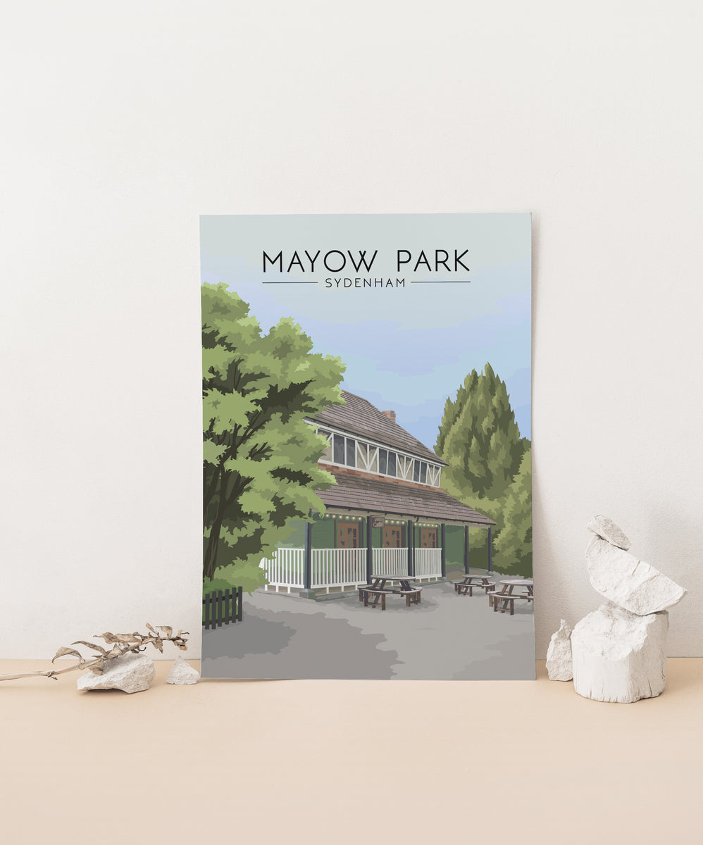 Mayow Park London Travel Poster – Bucket List Prints