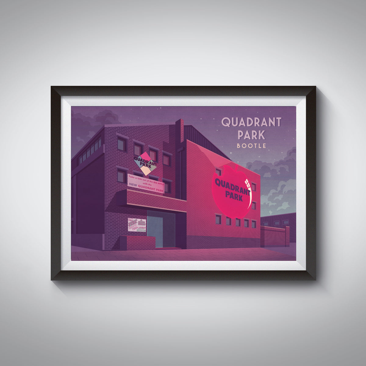Quadrant Park Nightclub Bootle Poster – Bucket List Prints