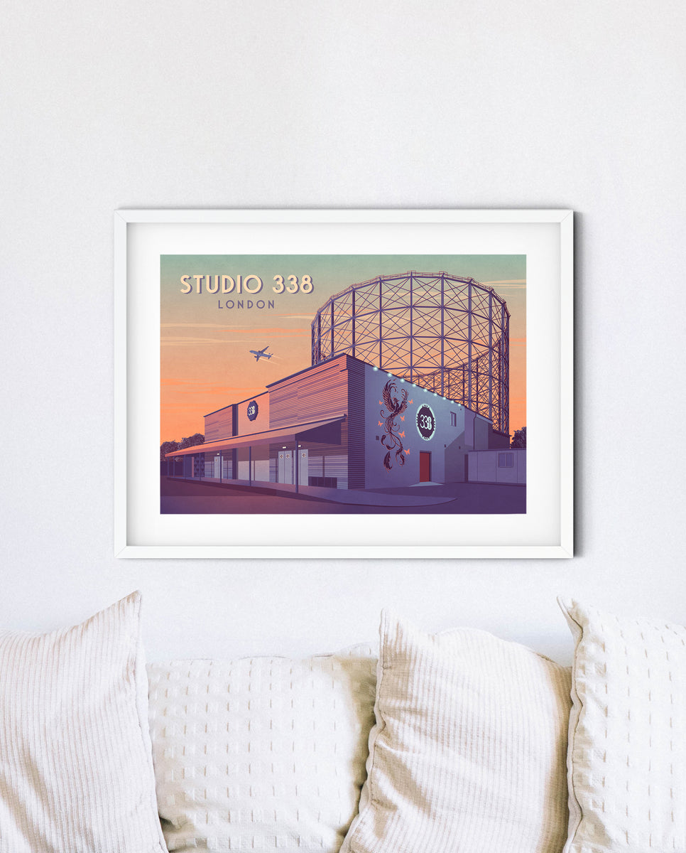 Studio 338 Club London Travel Poster – Bucket List Prints