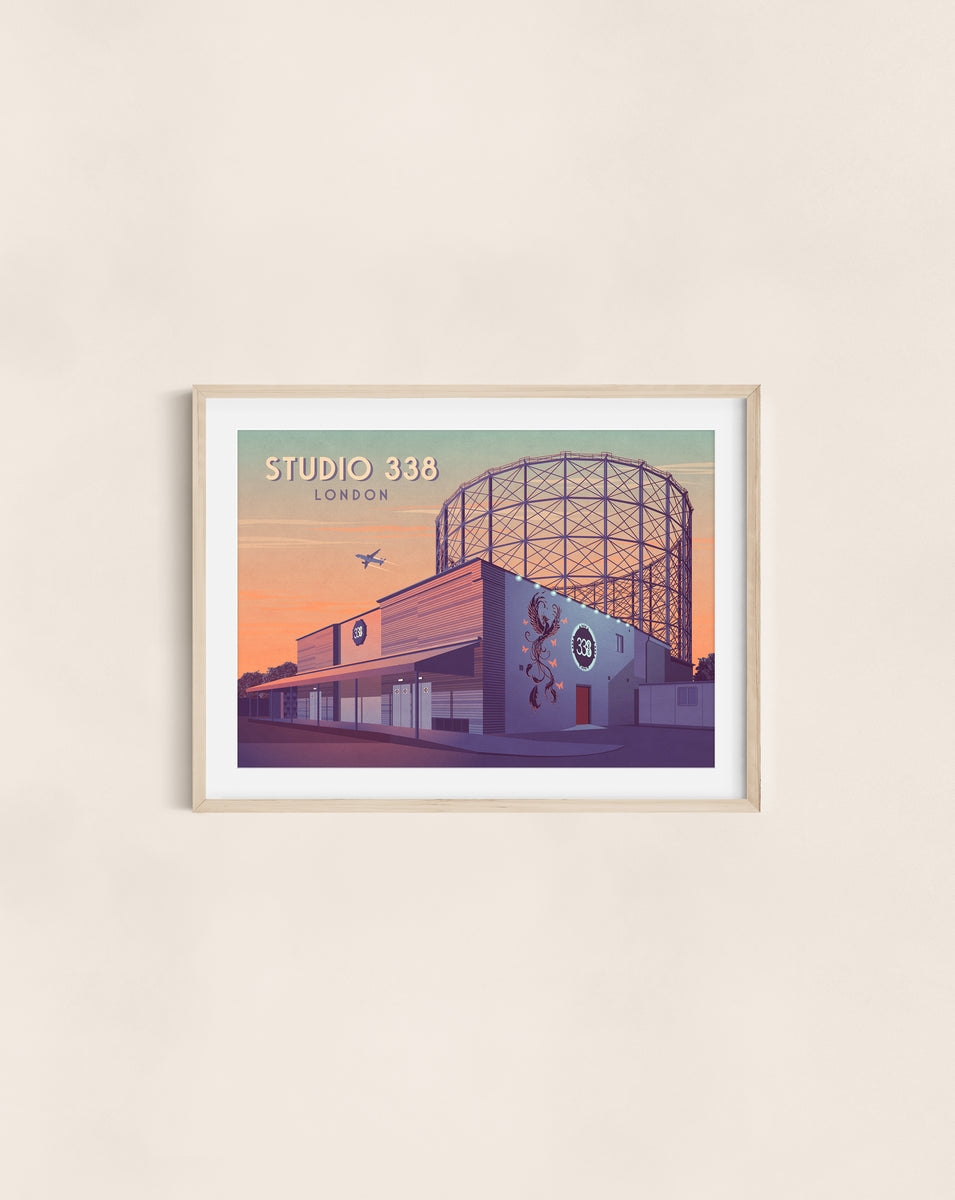 Studio 338 Club London Travel Poster – Bucket List Prints