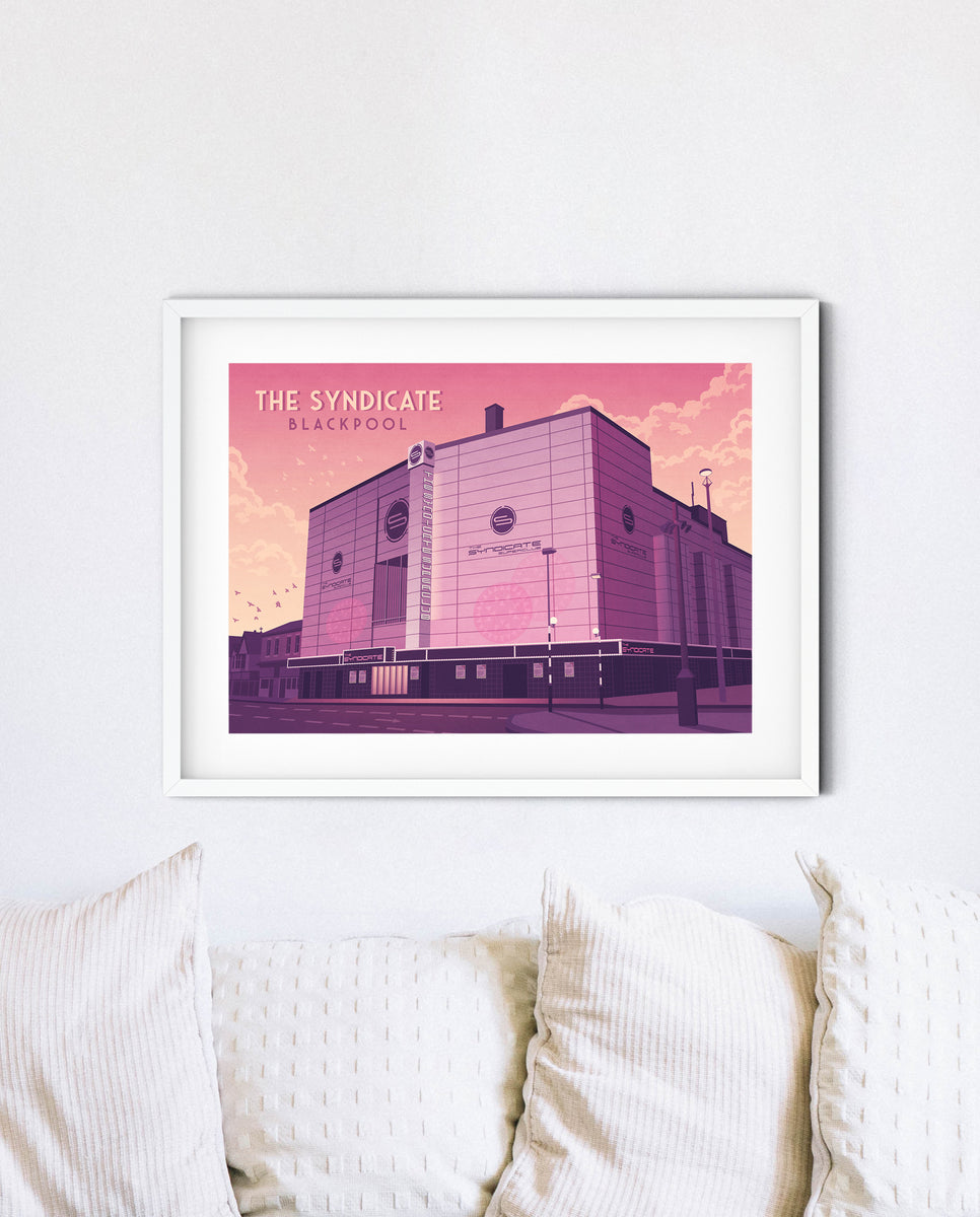 The Syndicate Nightclub Blackpool Poster – Bucket List Prints