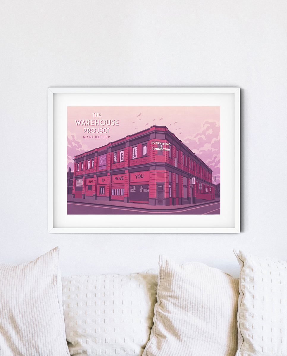 The Warehouse Project Manchester Nightclub Poster – Bucket List Prints