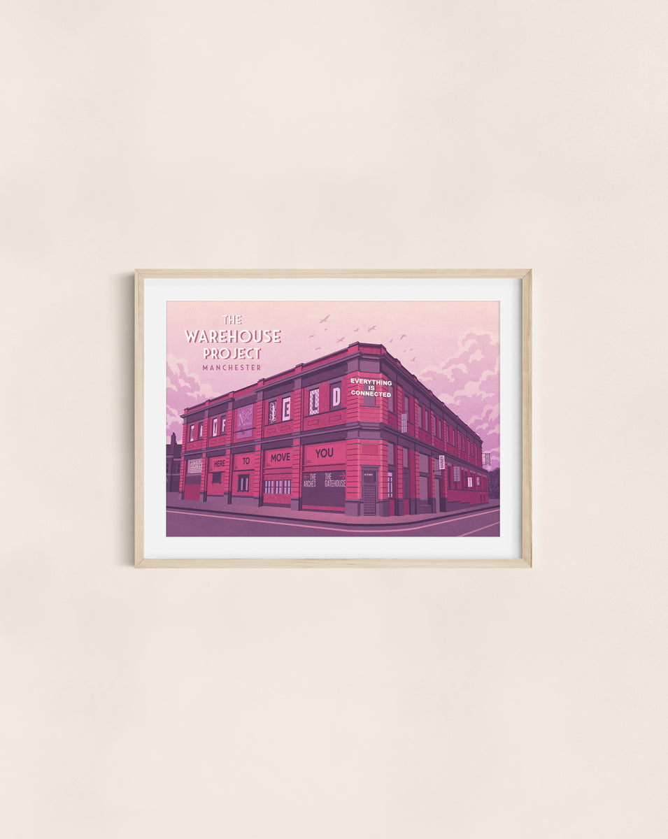The Warehouse Project Manchester Nightclub Poster – Bucket List Prints