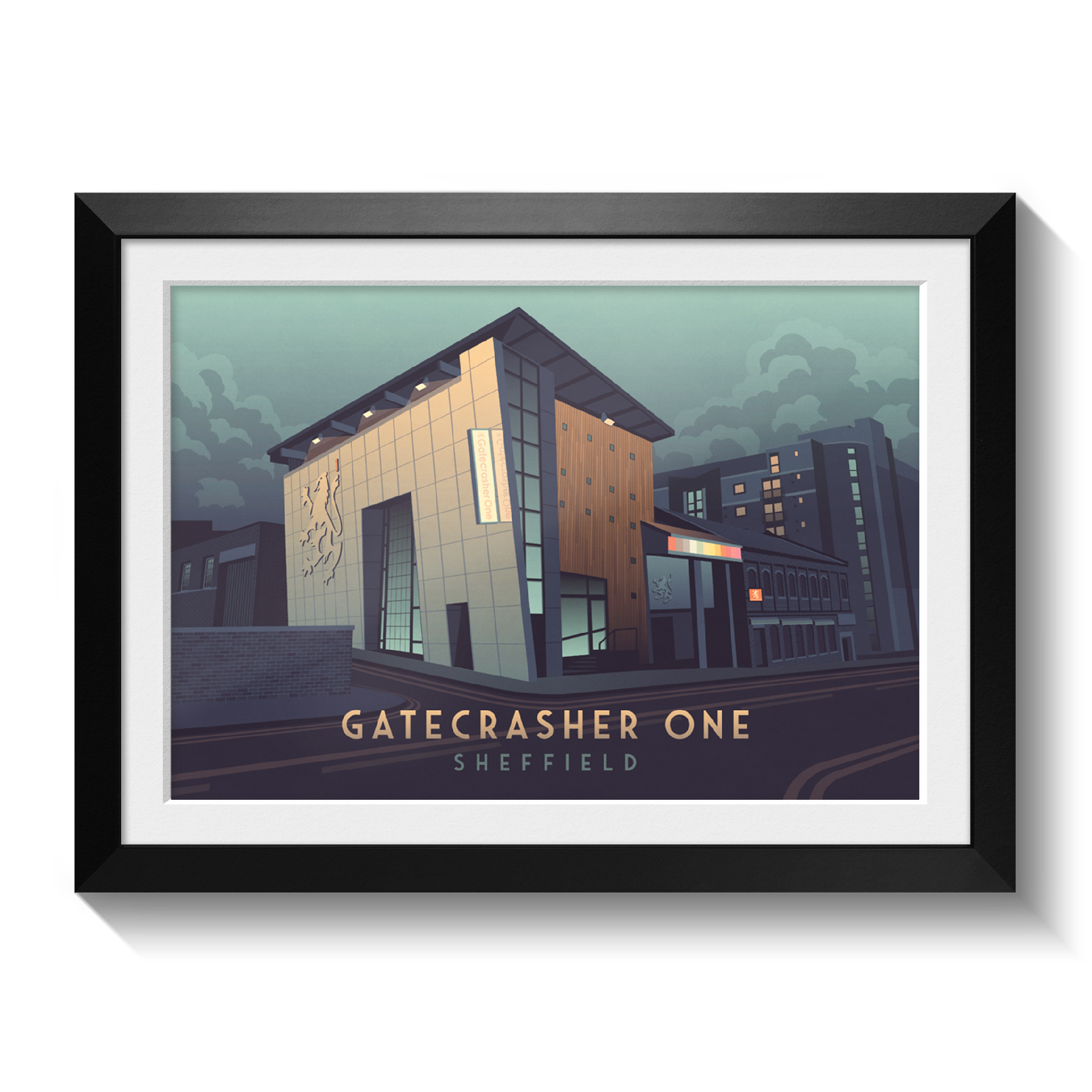 Gatecrasher One Sheffield Nightclub Poster – Bucket List Prints