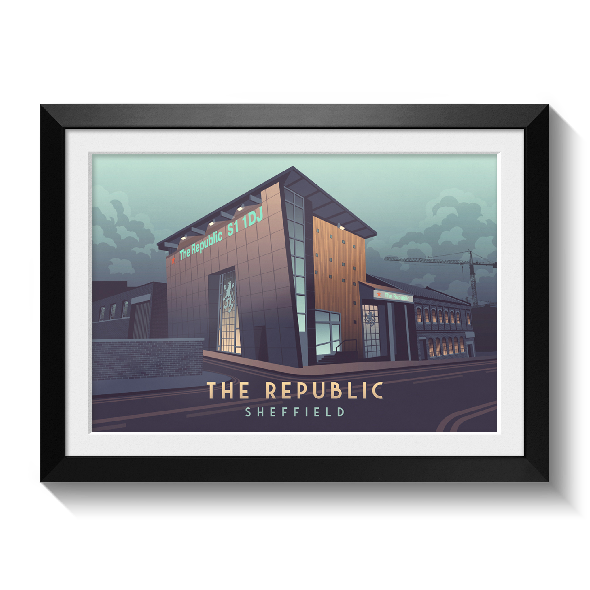 The Republic Nightclub Sheffield Poster – Bucket List Prints