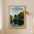Victoria Park London Travel Poster – Bucket List Prints