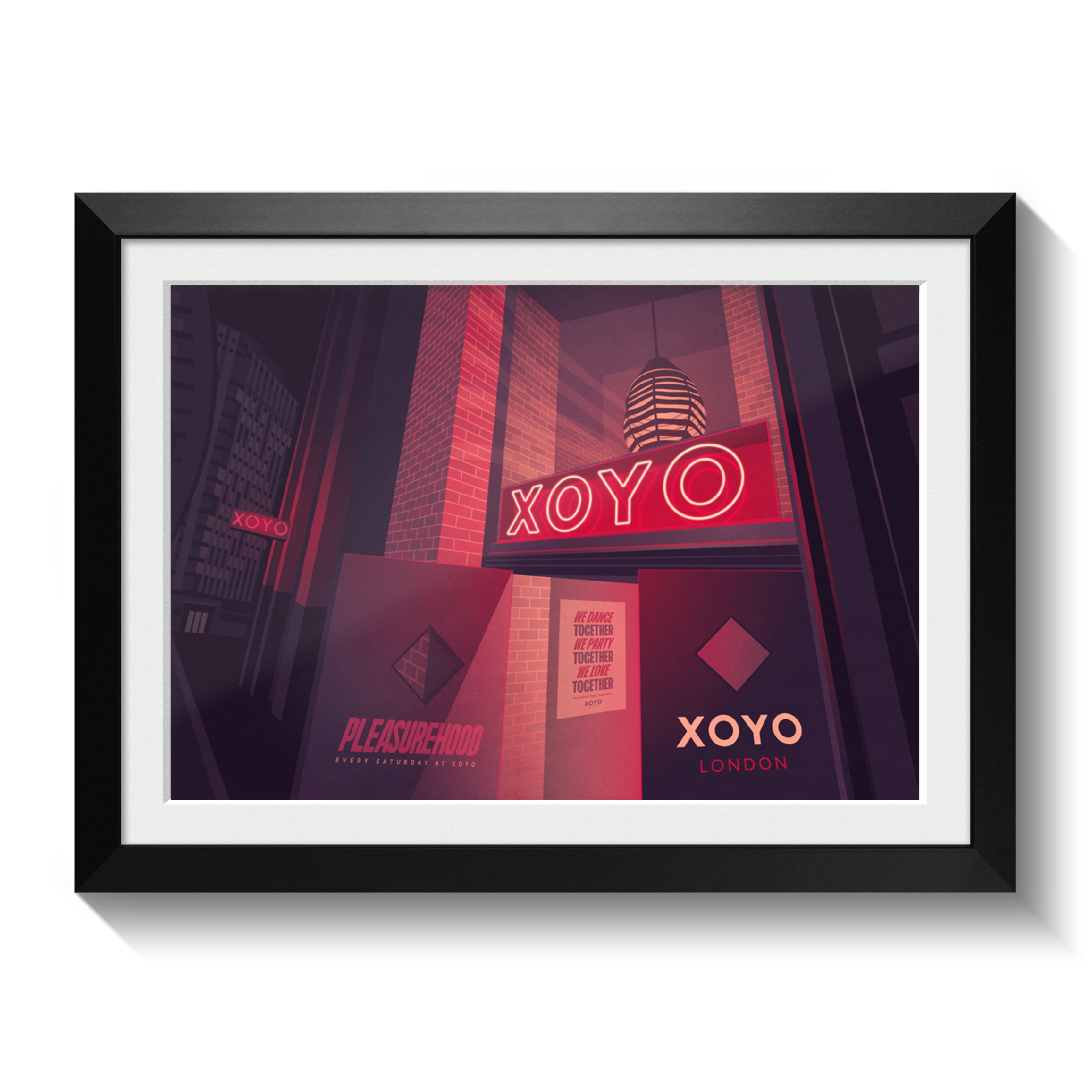 XOYO Nightclub London Poster – Bucket List Prints