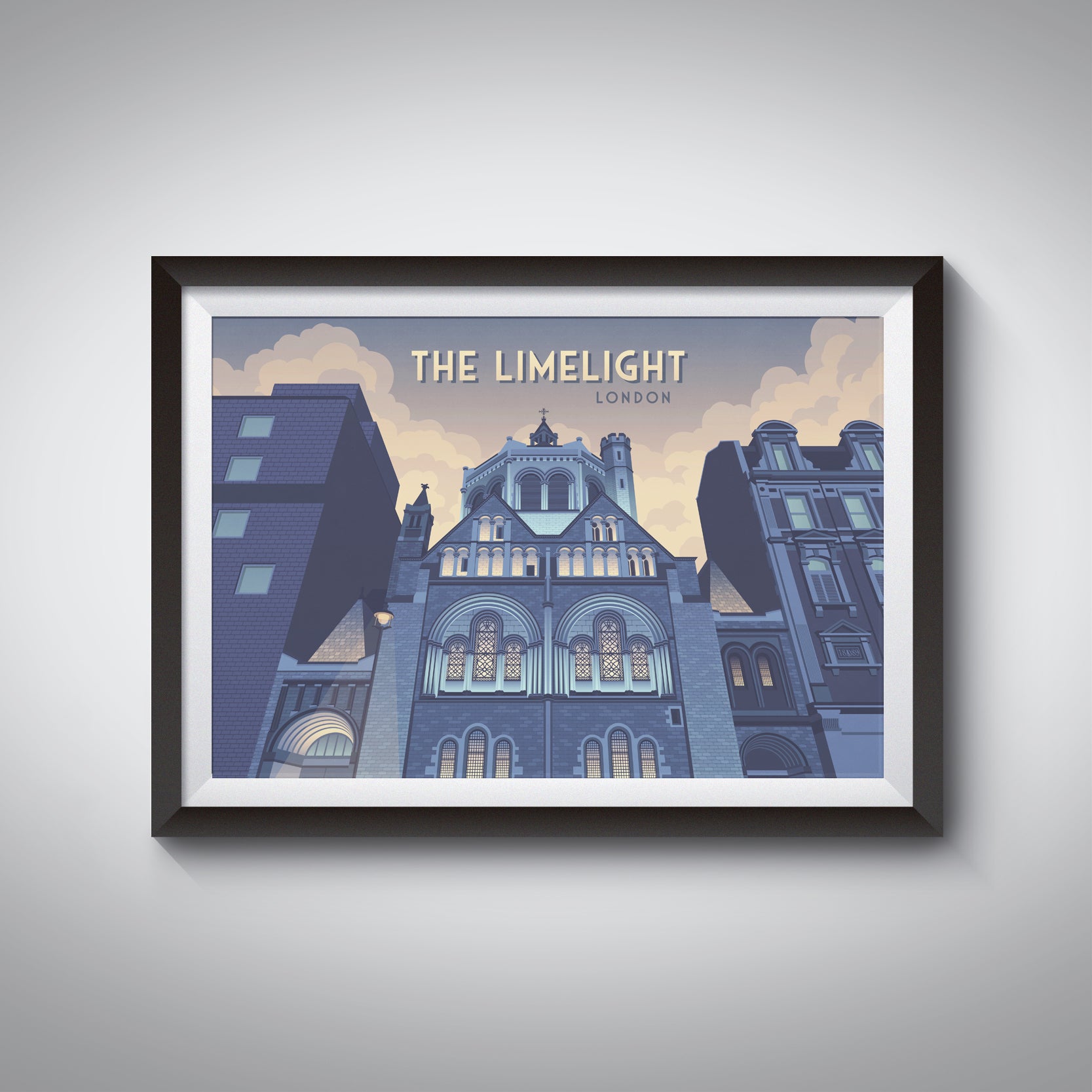 The Limelight Club London Poster – Bucket List Prints