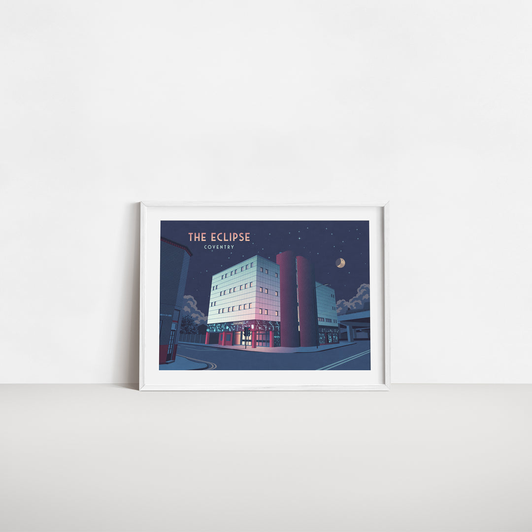 The Eclipse Nightclub Coventry Travel Poster – Bucket List Prints