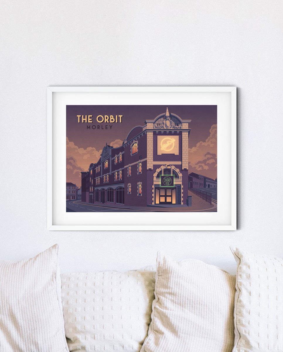 The Orbit Morley Poster – Bucket List Prints
