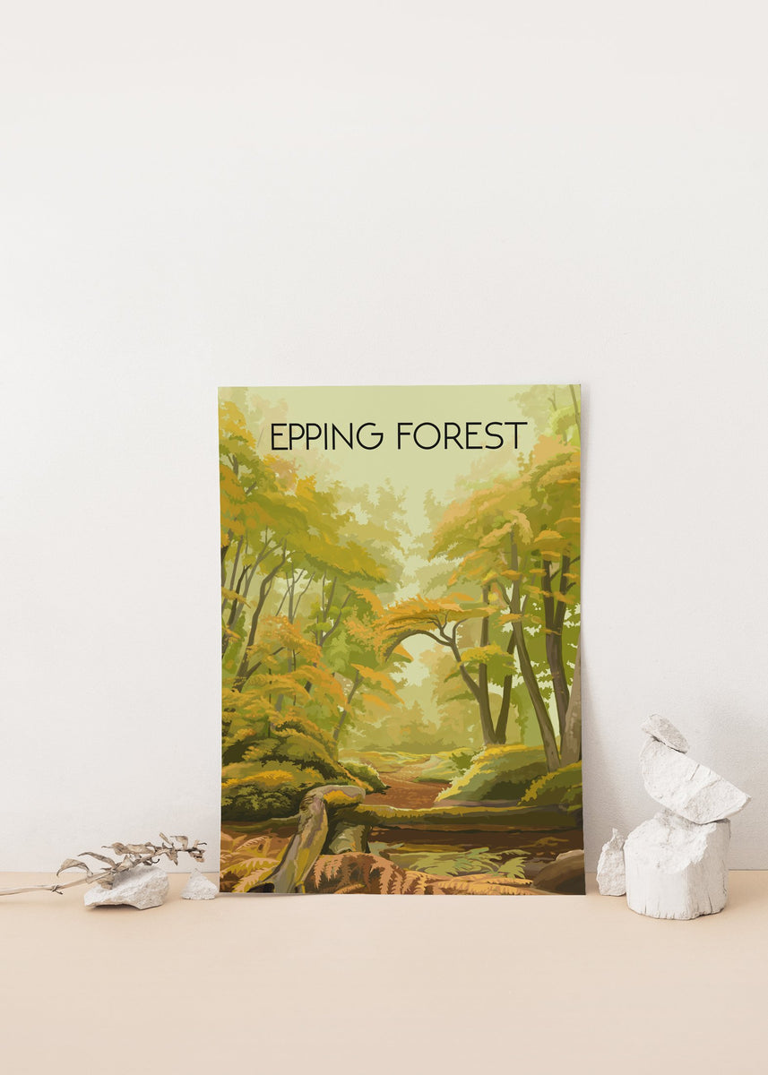 Epping Forest Travel Poster – Bucket List Prints